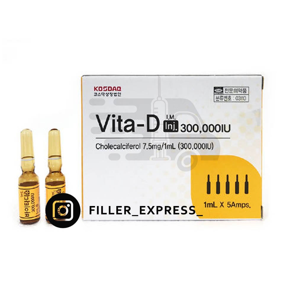 Vitamin D Injectable 5x1ml | Filler Express